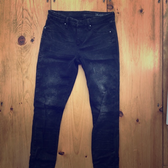 Blank NYC | Jeans | Blank Nyc Denim With Vegan Leather Panels | Poshmark